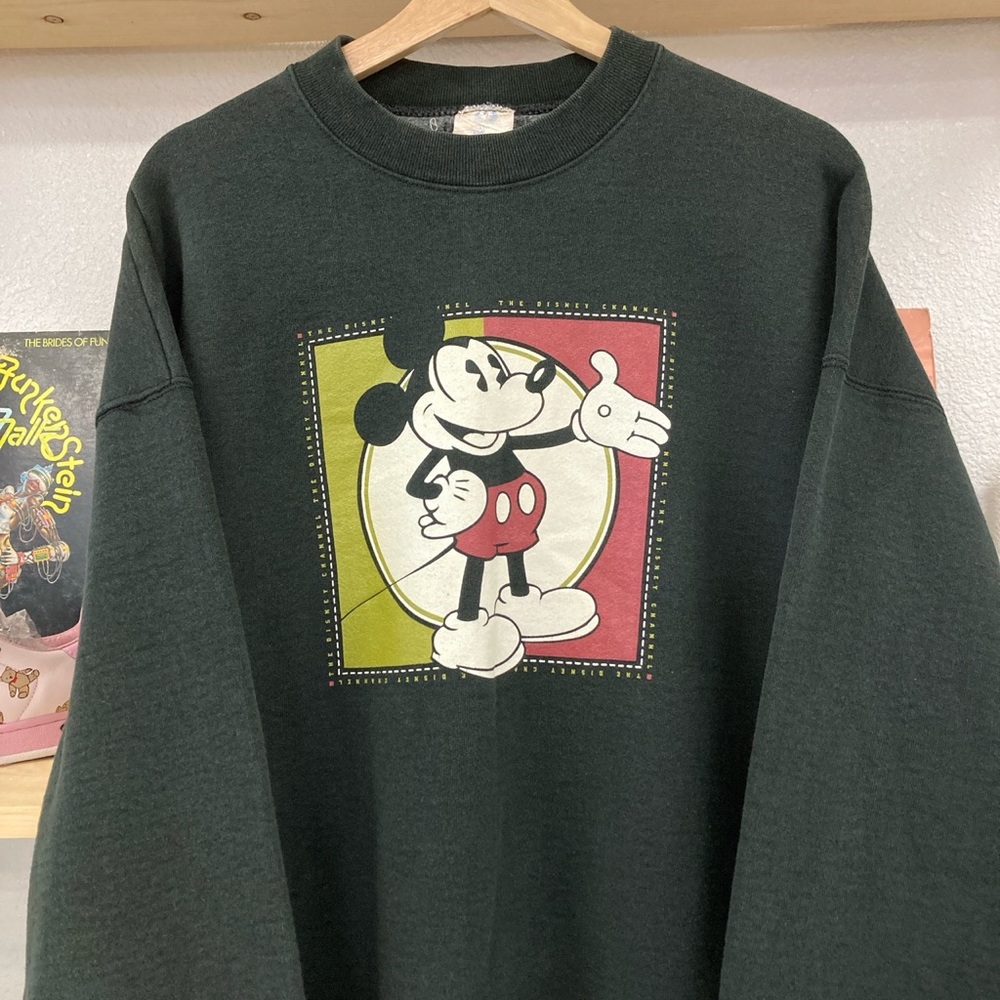 90’s The Disney Channel Mickey Mouse Sweatshirt - Gem